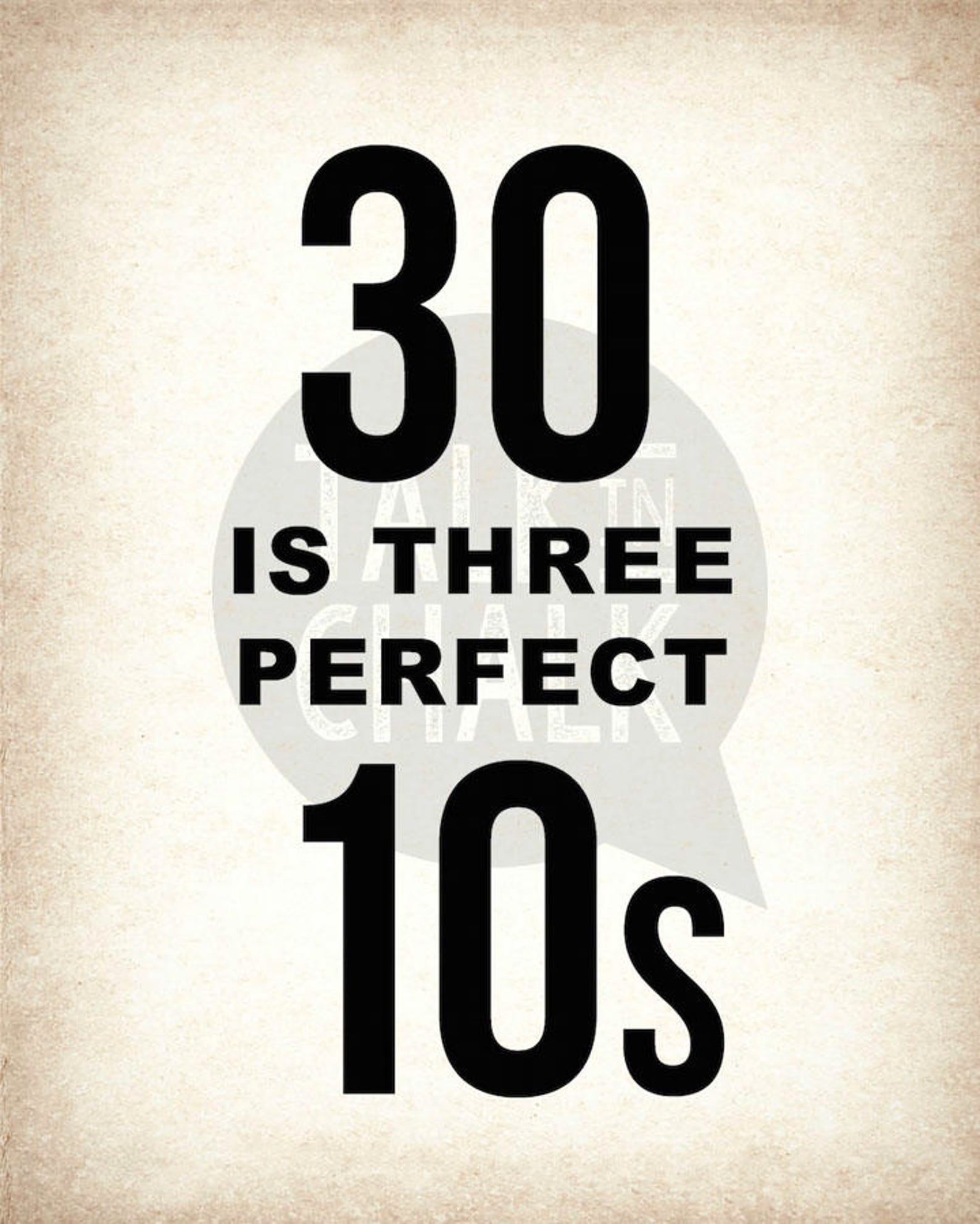 30th Birthday PRINTABLE Signs 30th Birthday DIGITAL Posters | Etsy