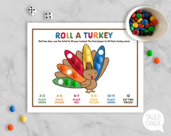 Thanksgiving Games What's the Turkey Thinking (Download Now) - Etsy