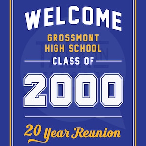 Custom Class Reunion PRINTABLE Sign Class Reunion PRINTABLE Poster ...