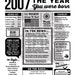 2007 the Year You Were Born PRINTABLE 2007 Birthday Sign, PRINTABLE ...