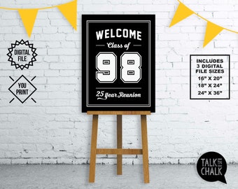 Memorial Board for Reunion in Memory of Classmates Sign Class Reunion ...