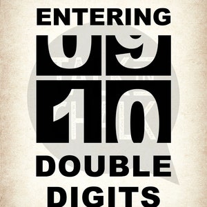 10th Birthday PRINTABLE Signs 10th Birthday Party Decorations Cheers to ...