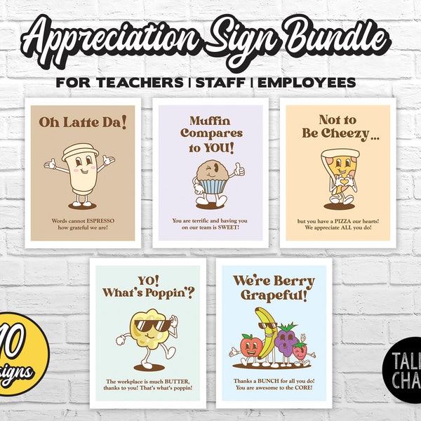 Employee Appreciation Breakfast - Etsy