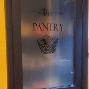 Pantry Door SVG, PNG, Kitchen Decor, Kitchen Remodel, Door Decal, Food ...