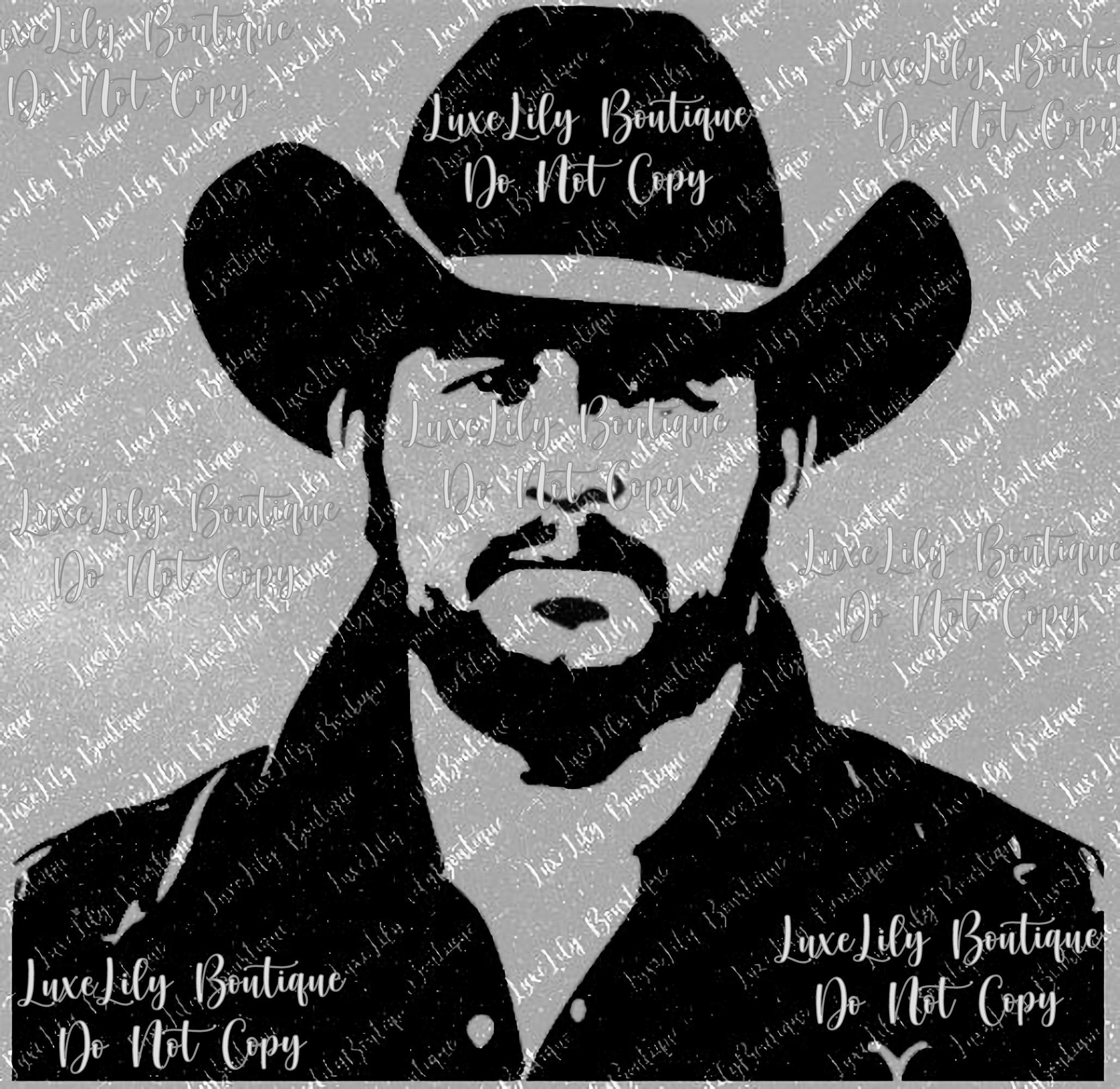 Silhouette Svg Dutton Ranch Graphic Art Yellowstone Svg Retro