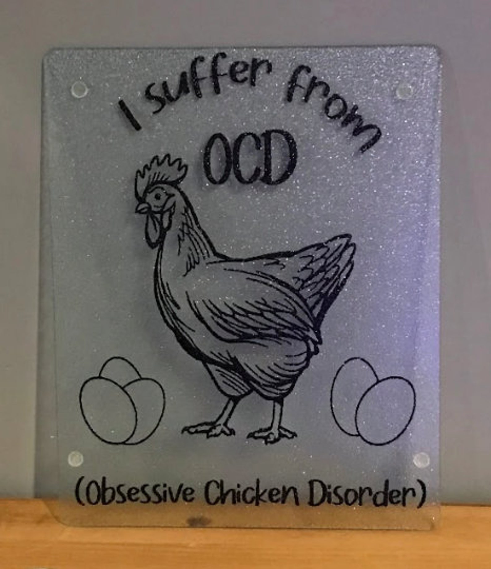 Obsessive Chicken Disorder SVG, Chicken Lover, OCD, Funny - Etsy