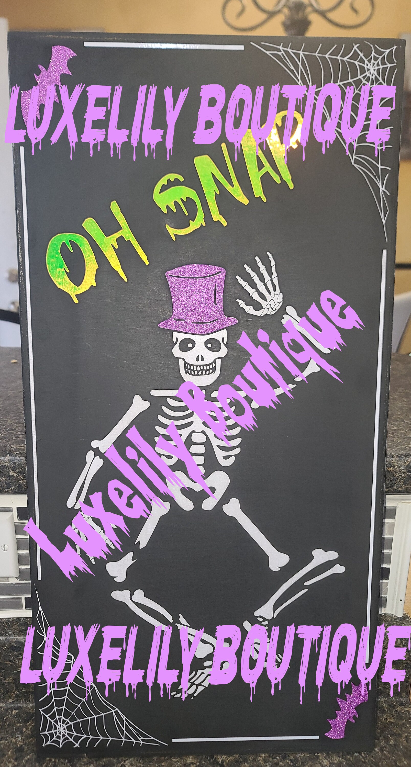 Oh Snap Skeleton SVG Files for Halloween Sign, Cheap DIY, October ...