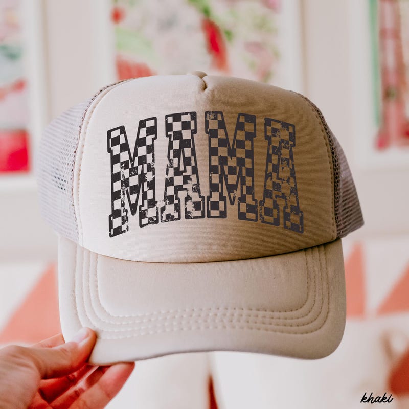 Racing Mother Trucker Hat - Etsy