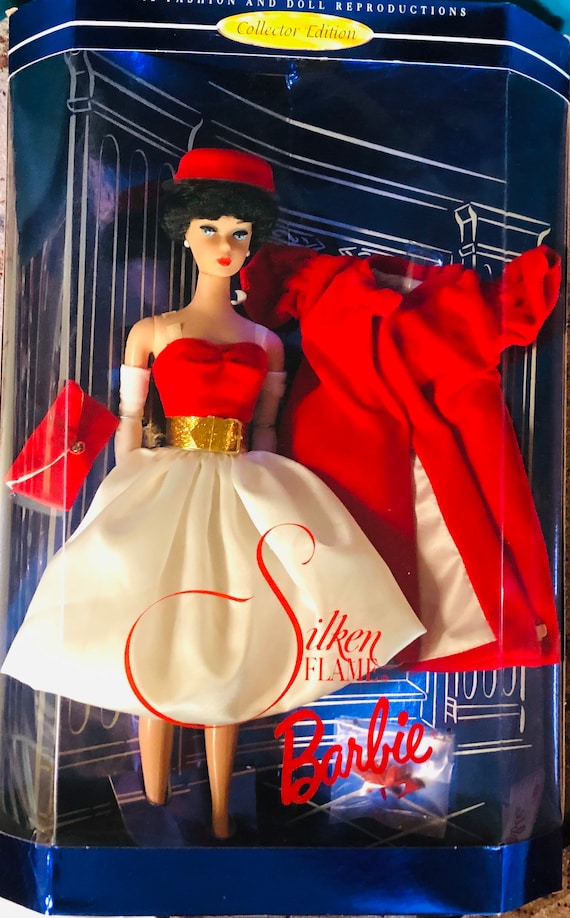 Mattel Silken Flame Barbie Doll 1997 NRFB 18448 Vintage - Etsy