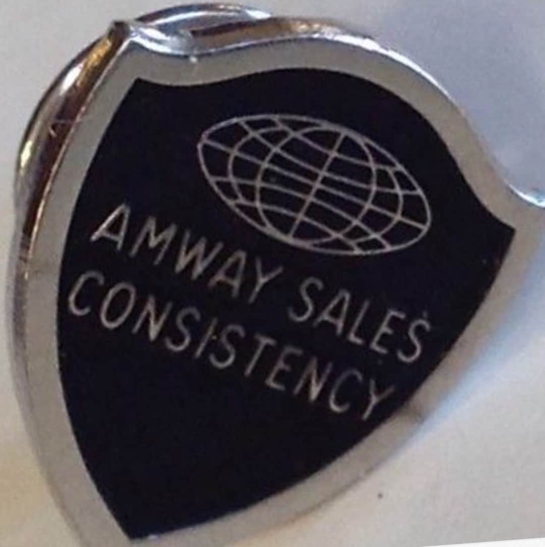 Lapel Hat Pin Amway Sales Consistency Award - Etsy