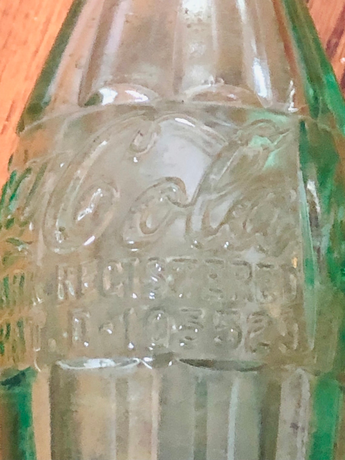 Coca Cola Soda Bottle Green Glass Vintage Bemidji Minnesota 6 Oz Patent ...