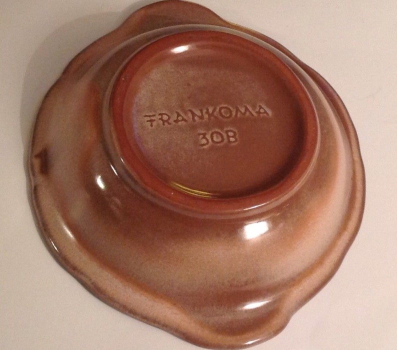 Frankoma Pottery Pitcher & Bowl Red Clay30a 30B Brown Desert - Etsy