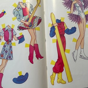 Golden Mattel Vintage Barbie Fashion Paper Doll Book 1990 Uncut - Etsy