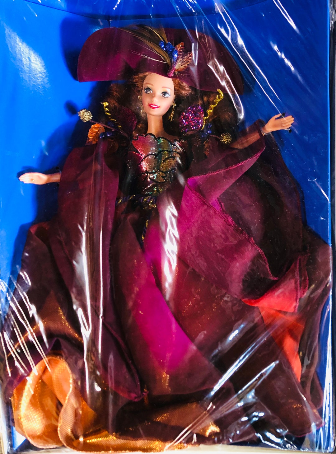 Mattel Autumn Glory Barbie Doll 1995 Enchanted Seasons Collection ...