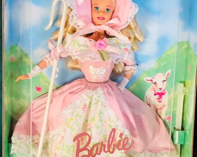 Mattel Little Bo Peep Barbie Doll 1995 Childrens Collector Series ...