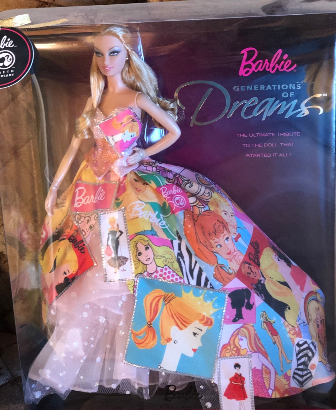 Mattel Generations of Dreams Barbie Doll NRFB P7940 50th - Etsy