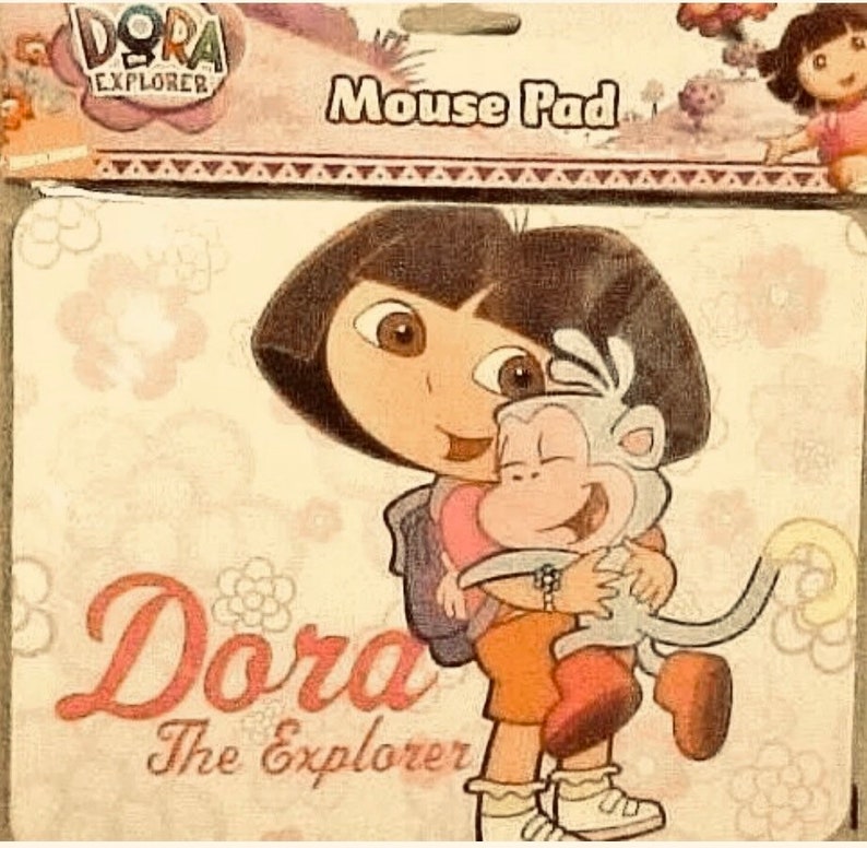 Vintage Nickelodeon Dora the Explorer and Boots Mouse Pad New in ...