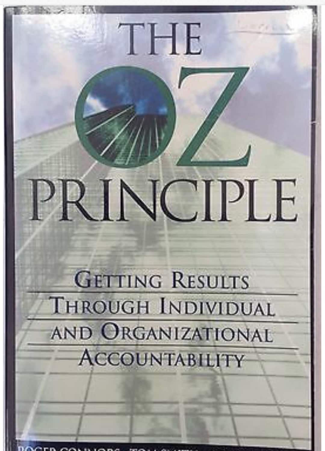 The OZ Principle Rogers Conners Paperback Book 1998 - Etsy