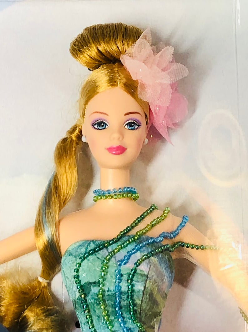 Mattel Artist Claude Monet Water Lily Barbie 1997 NRFB #17783 New in ...