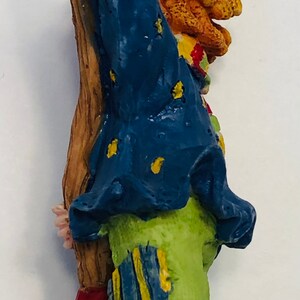 Circus Clown Holding Sweeping With Broom Figurine Vintage - Etsy