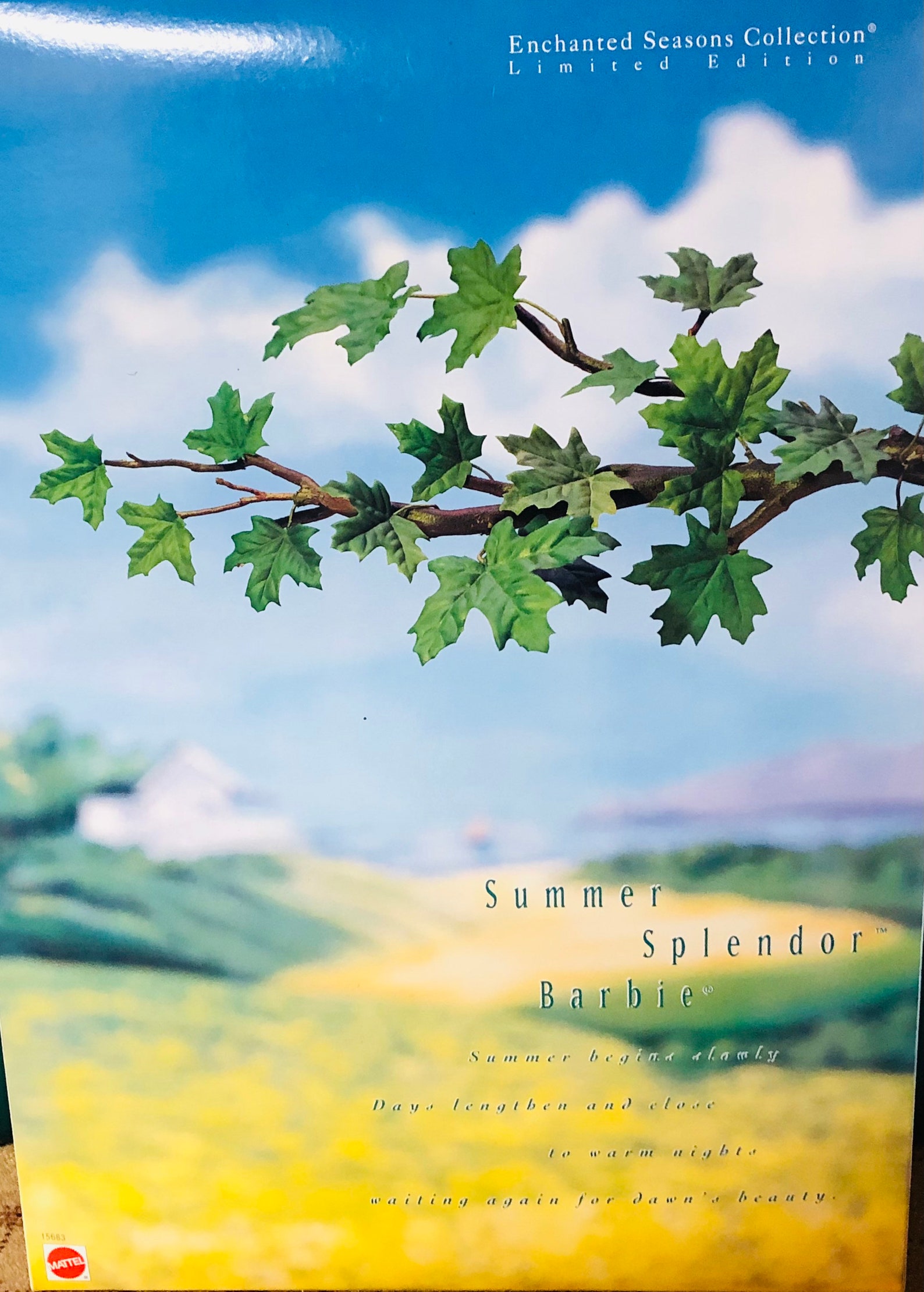 Mattel Summer Splendor Barbie Doll 8647 Enchanted Seasons 1996 - Etsy