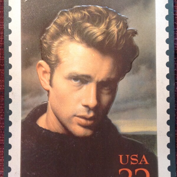 James Dean Stamp - Etsy