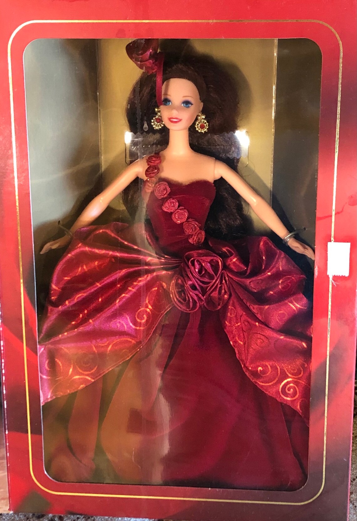 Mattel Radiant Rose Barbie Doll 1996 NRFB #15061 Vintage Society Style ...
