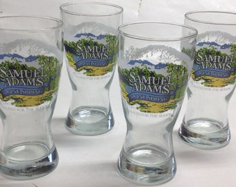 Samuel Adams Beer Glass - Etsy