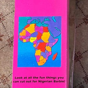 Mattel Dolls of the World Nigerian Barbie Doll 1989 NRFB 7376 Nigeria ...