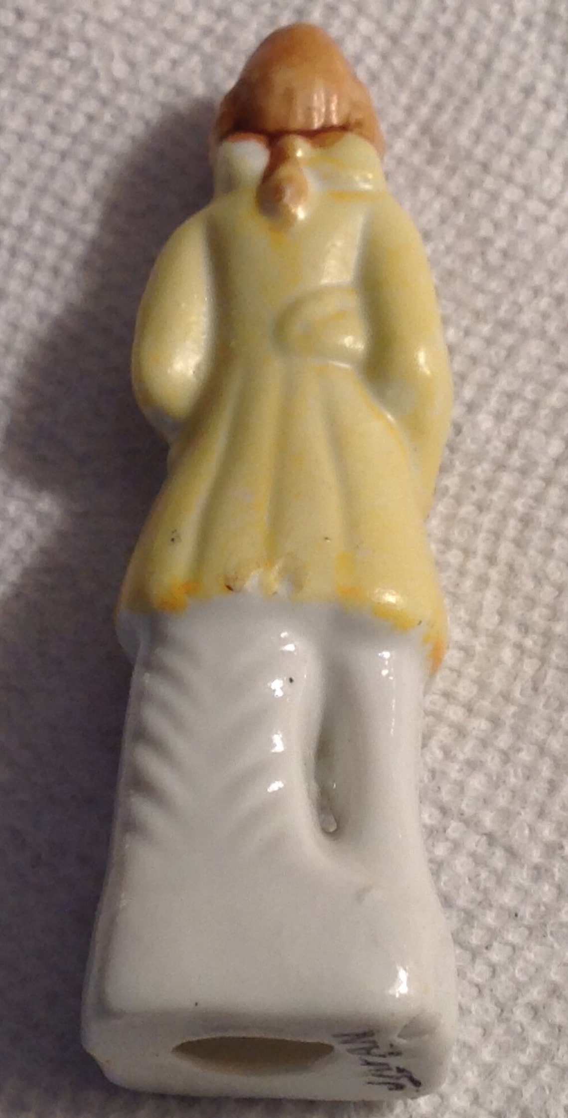 Colonial Man Wearing Ponytail Figurine Hand Painted Porcelian - Etsy