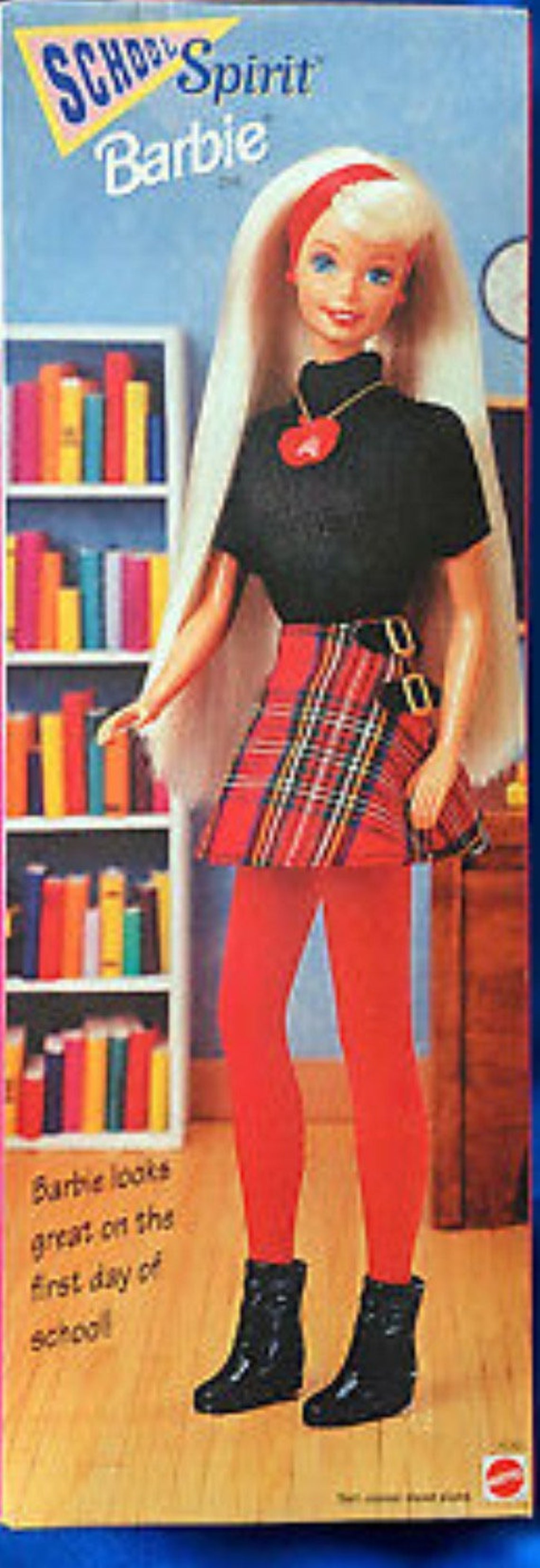 1995 School Spirit Barbie Doll Mattel 90s Vintage NRFB - Etsy