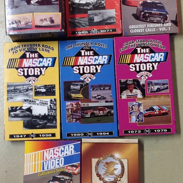 Nascar Vhs Tapes - Etsy