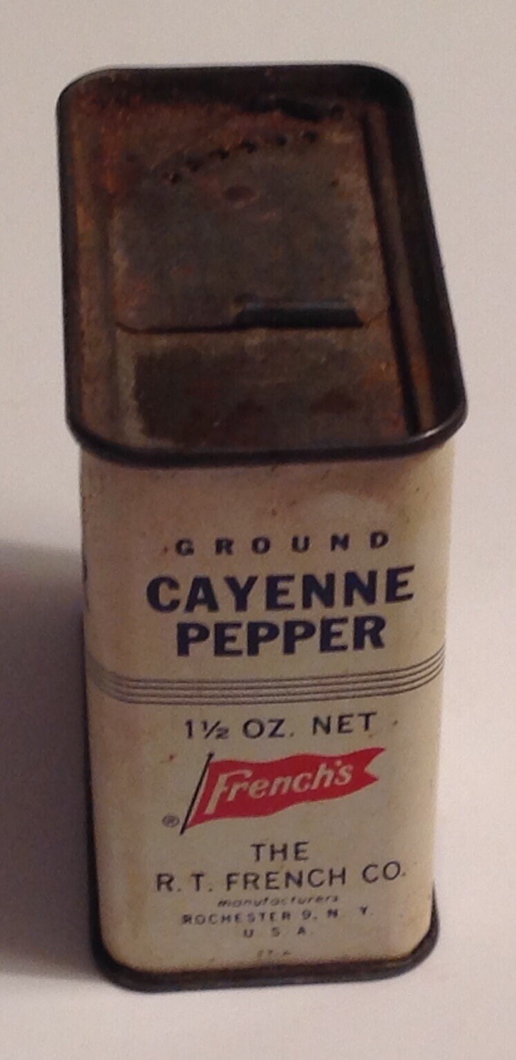 Kitchen & Dining Frenchs Ground Cayenne Pepper Spice Tin Container 1.5 ...