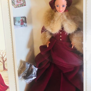 Mattel 1994 Victorian Elegance Barbie Doll #12579 Winter Special Ed ...