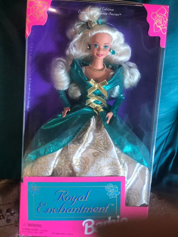 Mattel Royal Enchantment Barbie Doll 1995 NRFB 14010 Vintage - Etsy