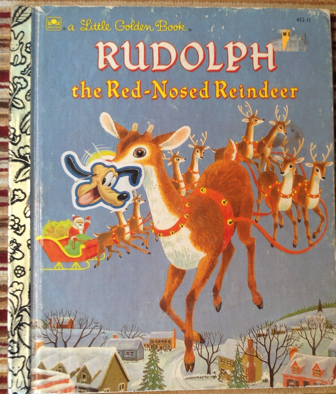 Little Golden Book Rudolph the Red-nosed Reindeer 1976 Vintage - Etsy
