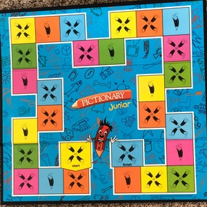 Hasbro 1999 Pictionary Junior Replacement Game Board Only - Etsy