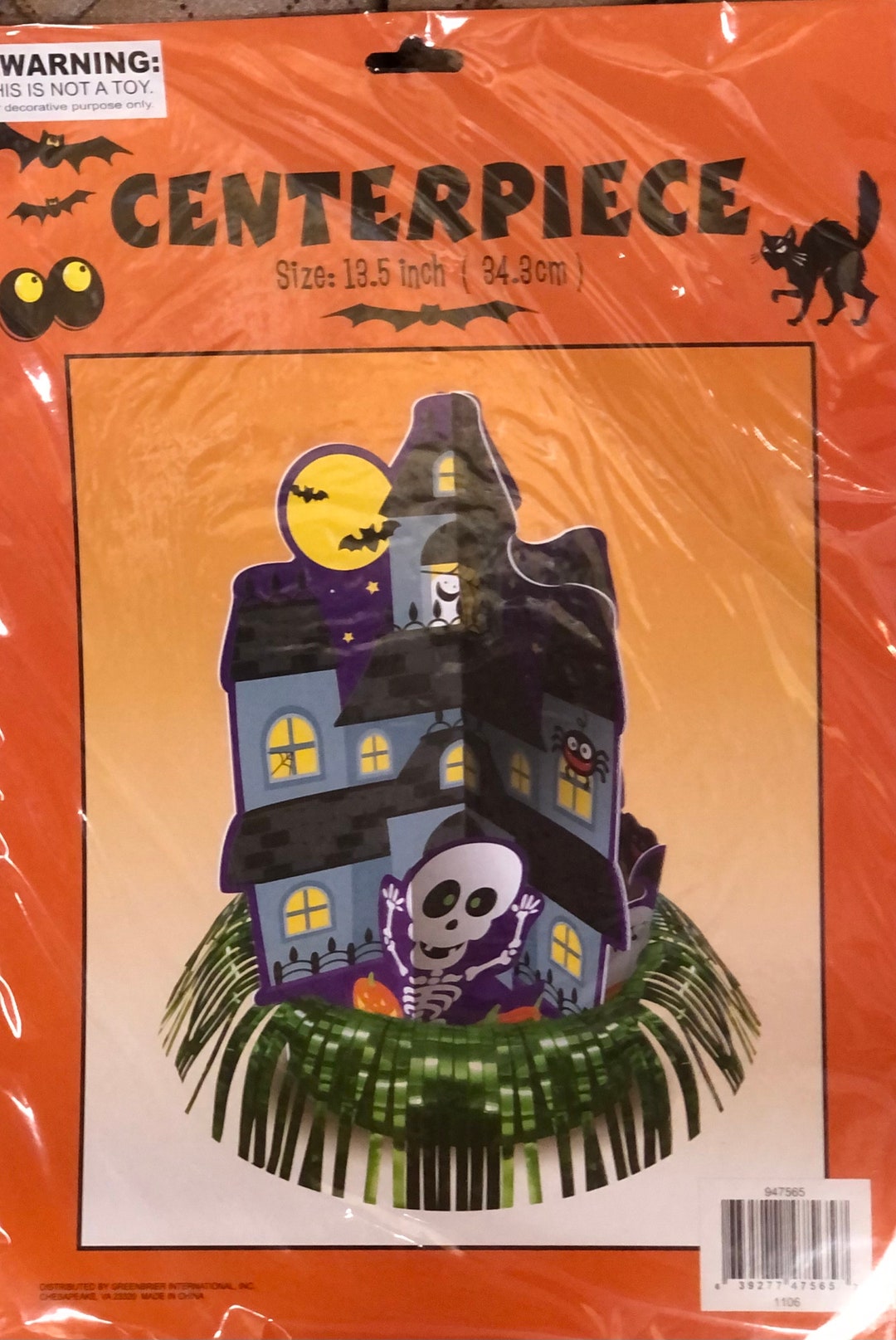 Halloween Party Haunted House New 3D Table Centerpiece - Etsy