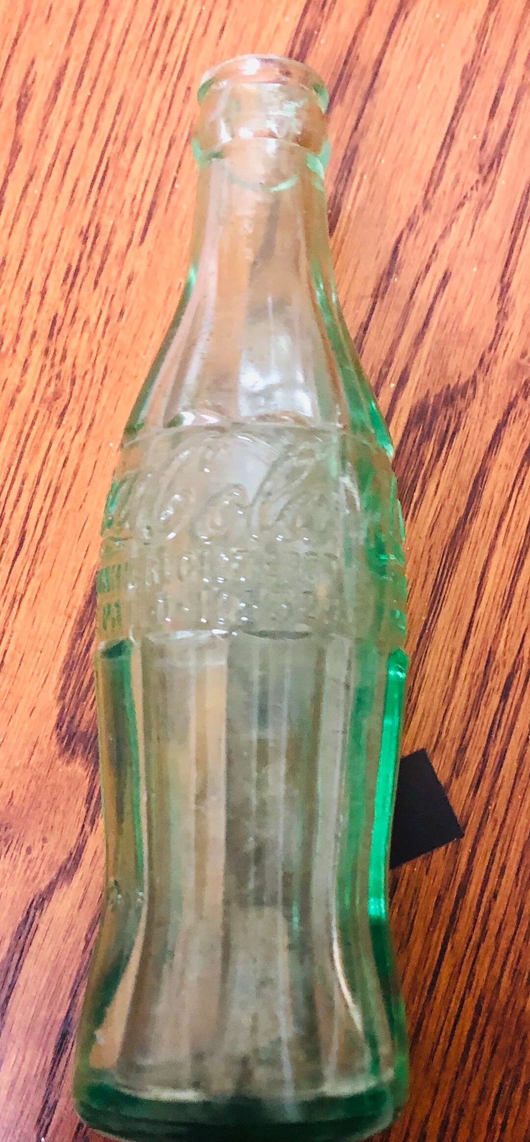 Coca Cola Soda Bottle Green Glass Vintage Bemidji Minnesota 6 Oz Patent ...