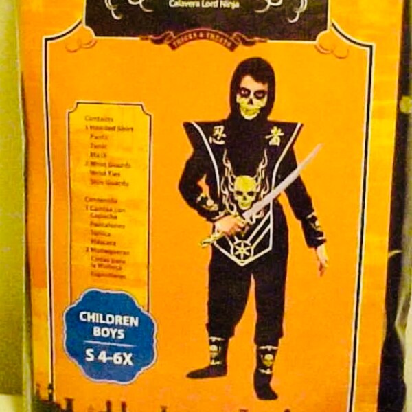 Skull Ninja Costume - Etsy