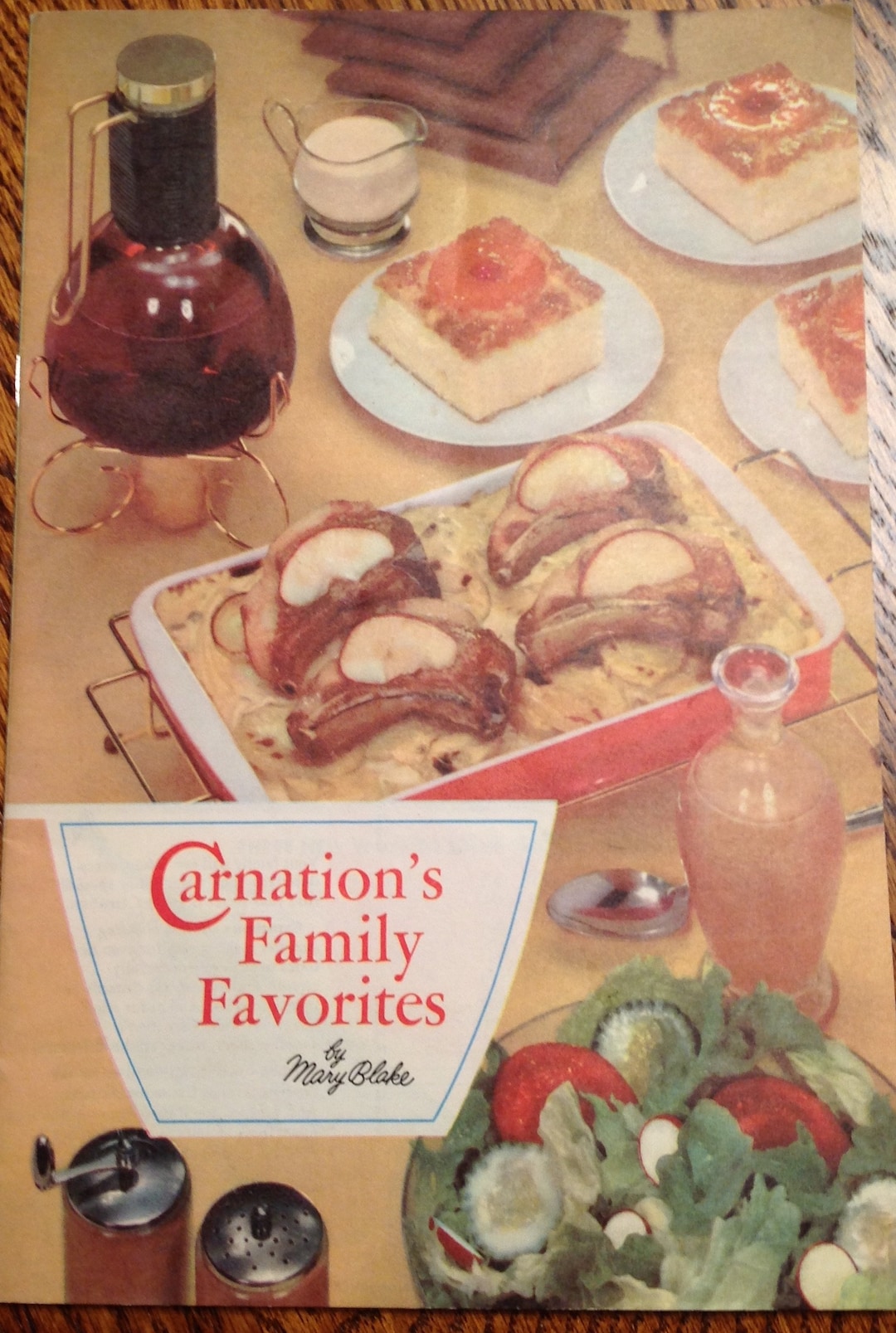 Carnation Family Favorites Recipe Booklet Advertising Mary Blake 1956 ...