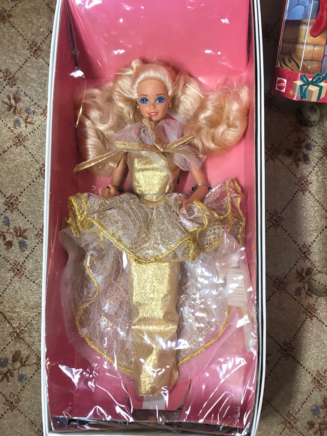 Mattel FAO Schwarz Golden Greetings Barbie 1989 NRFB 7734 New in Box - Etsy