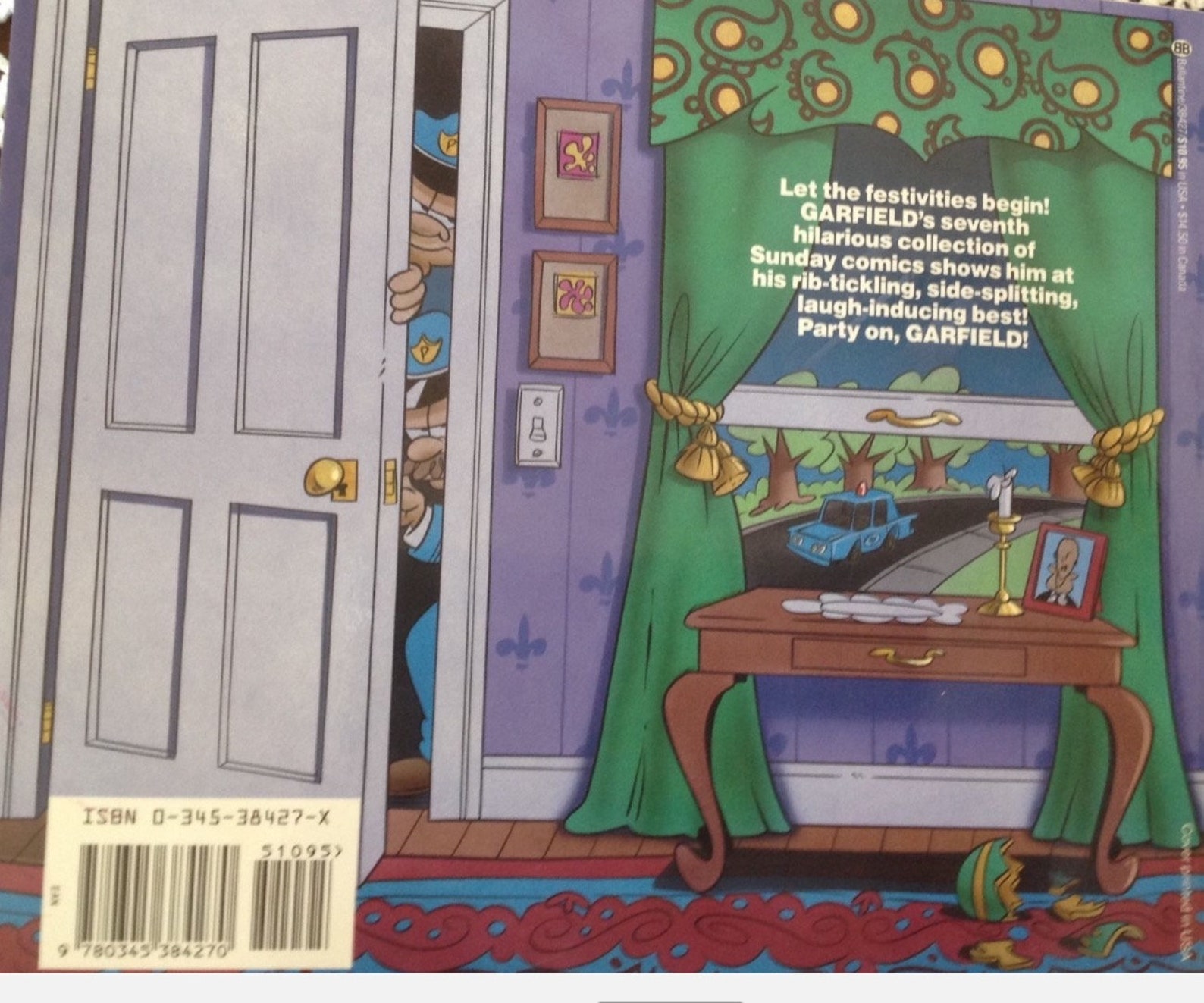 Garfield Treasury 7th by Jim Davis Paperback Book - Etsy