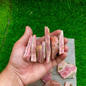 Rough Rhodochrosite Stone Natural Raw Rhodochrosite Rough Stone ...