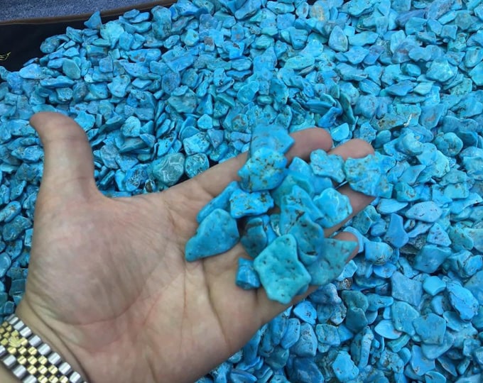 100% Natural Turquoise Tumble Raw Sleeping Beauty Turquoise Dark Blue ...