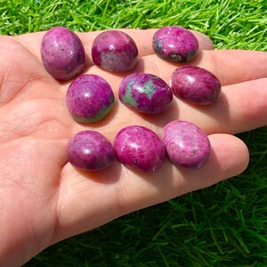 1 PC Natural Ruby Cabochon / 20-25 Mm Genuine Ruby Cabochon / Africa ...