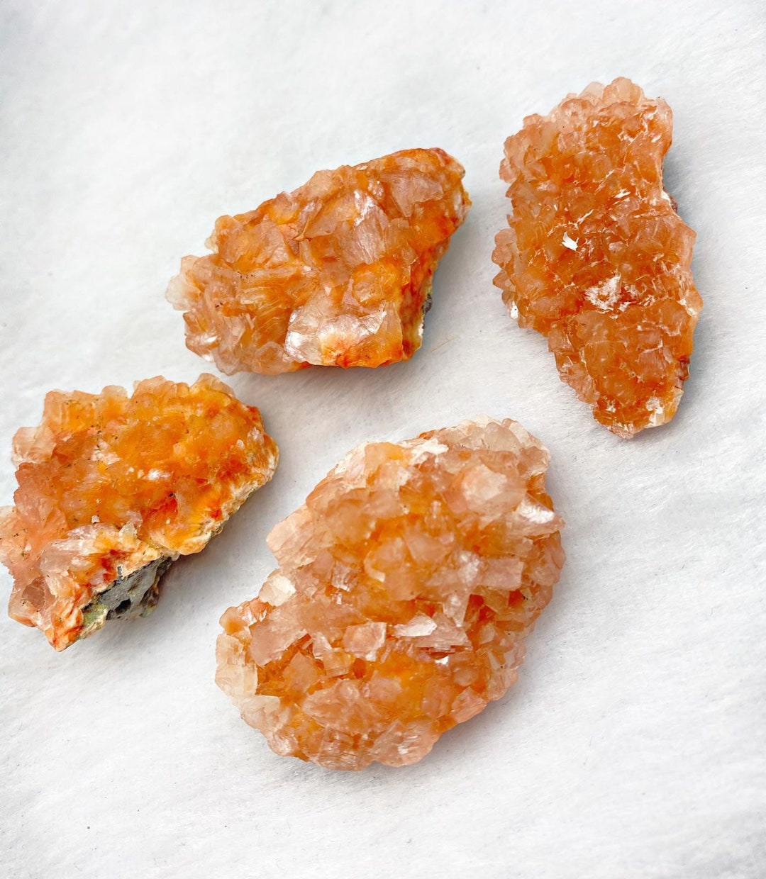 1 Pc Natural Orange Apophylite Speciman Origin India 3 X 4 Cm X2 Cm ...