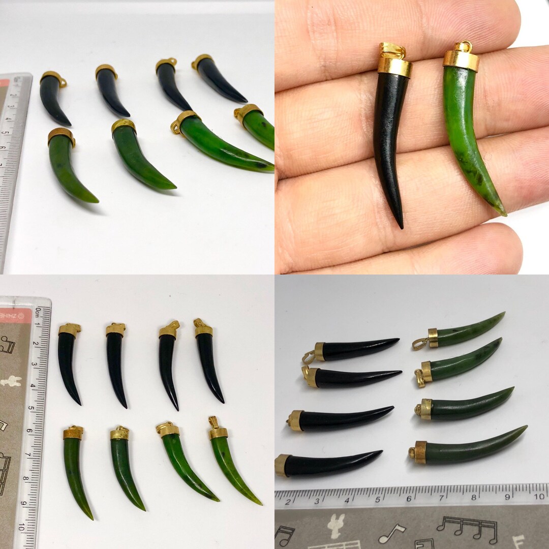 Natural Nephrite Jade Pendent Green Jade Pendent AAA Quality Jade ...