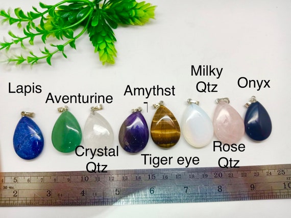 Natural Stone Pendent Best Quality Pendent Available | Etsy
