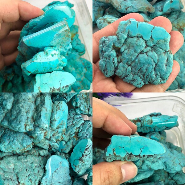 Raw Turquoise - Etsy
